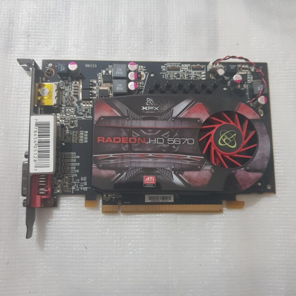 Jual XFX Radeon HD 5670 HD5670 1GB GDDR5 Minus Tak Tampil | Shopee ...