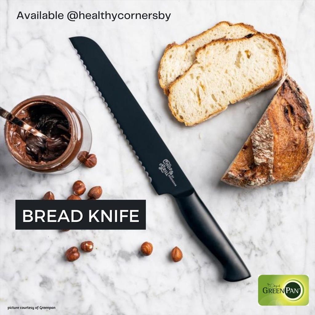 Jual GreenPan Bread Knife 19cm Pisau Roti & Kue Baja Stainless Steel ...