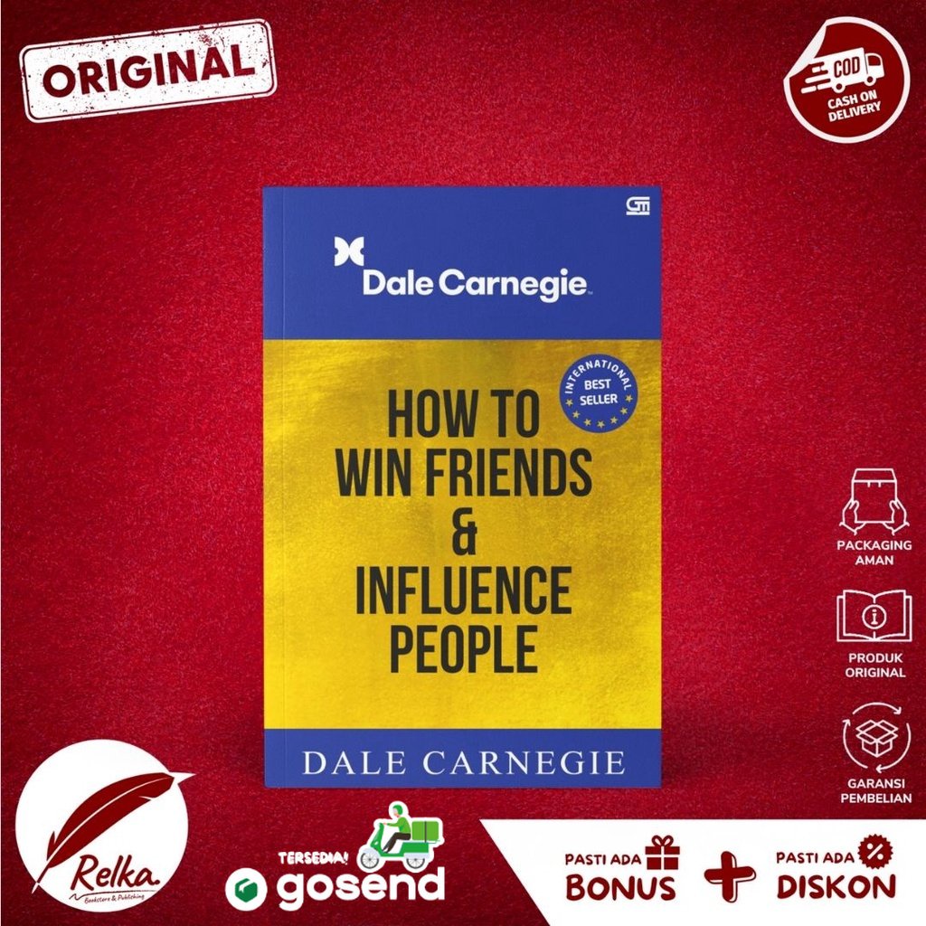 Jual Buku How To Win Friends And Influence People - Dale Carnegie | Shopee Indonesia