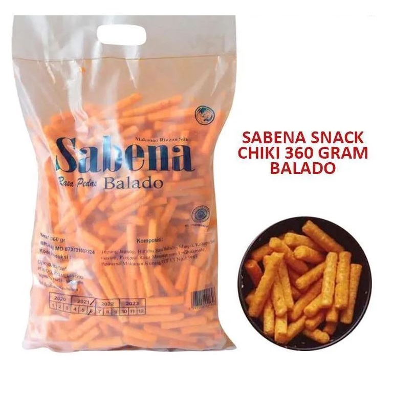 Jual Sabena Snack Stick Chiki Balado / Sapi Panggang / Jagung Bakar ...