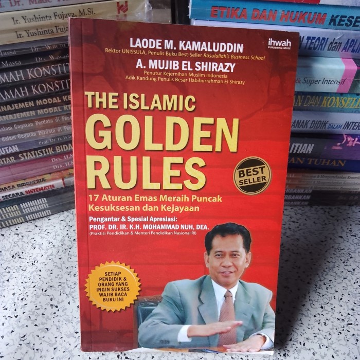Jual Buku Motivasi Islami, The Islami GOLDEN RULES 17 Aturan Emas Meraih... | Shopee Indonesia