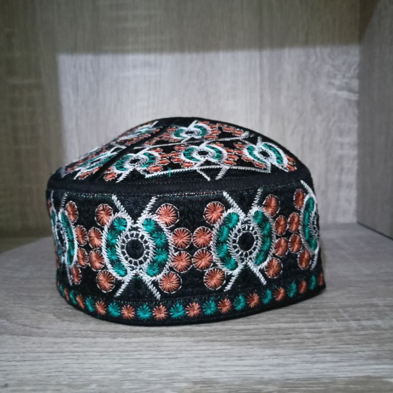 Jual Peci pakistan premium full bordir TEBAL model terbaru | Shopee ...