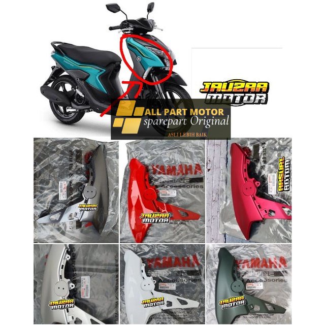 Jual PANEL SAYAP DEPAN MIO GEAR 125 KANAN ORIGINAL YAMAHA B3W | Shopee ...