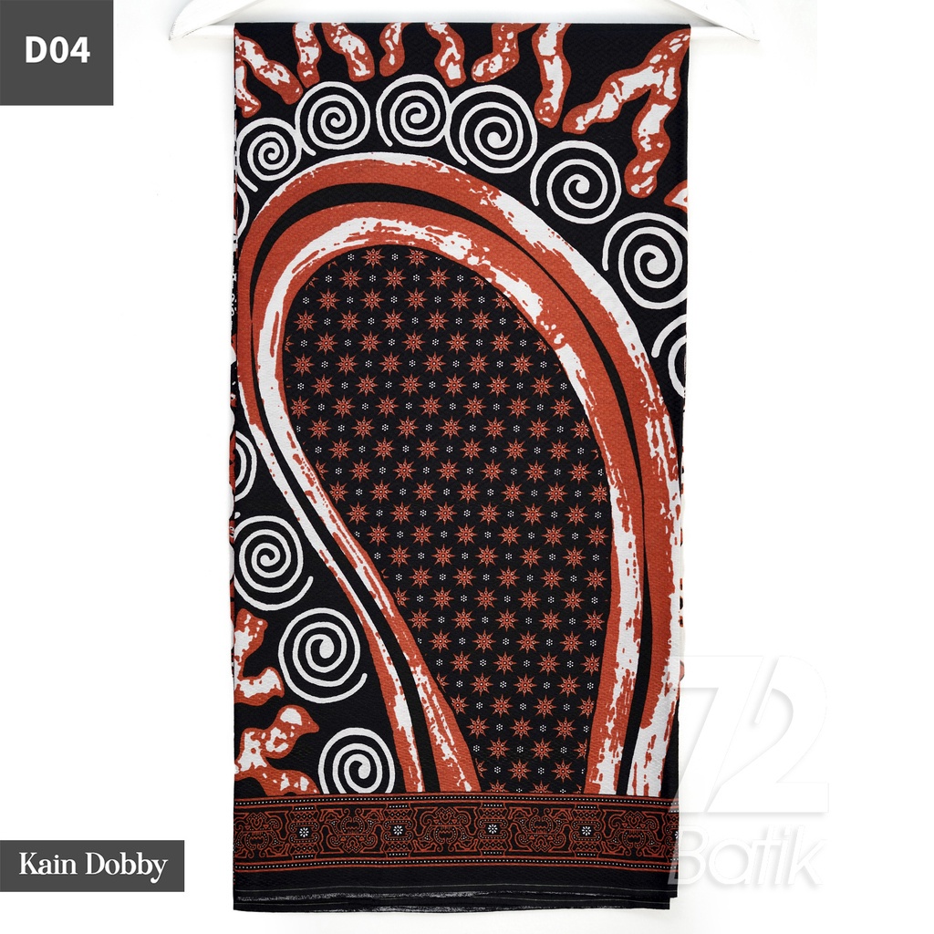 Jual KAIN BATIK PREMIUM Dobby Motif Tiga Negeri Warna Biru Dongker ...