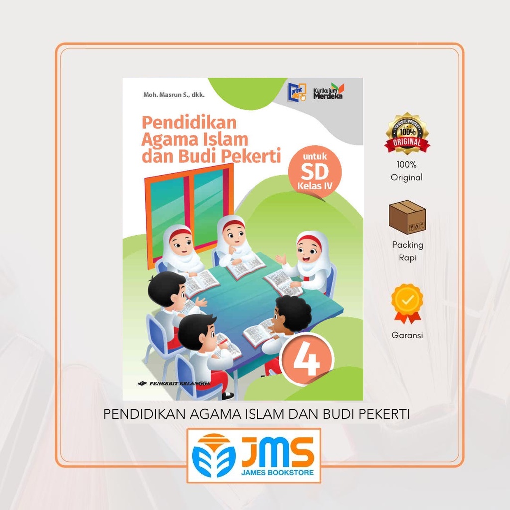 Jual BUKU PENDIDIKAN AGAMA ISLAM DAN BUDI PEKERTI KELAS 4 KURIKULUM MERDEKA | Shopee Indonesia