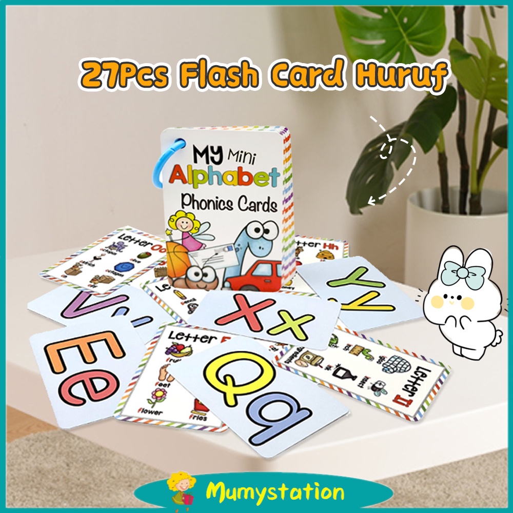 Jual Mumystation Flash card Mainan Edukasi Anak FlashCard-Flash Card ...