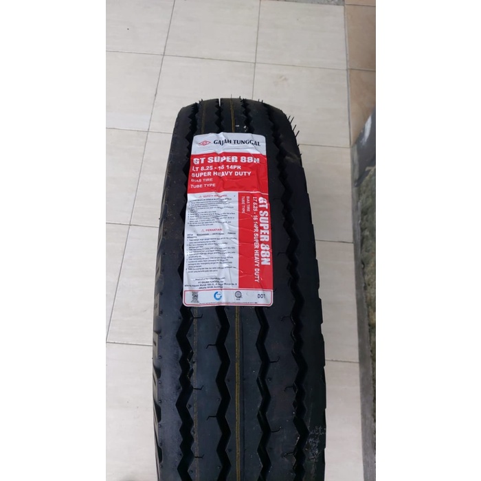 Jual Ban Truk GT Super 8.25-16 14PR Ban BUS TRUK 825 - 16 Gajah Tunggal ...