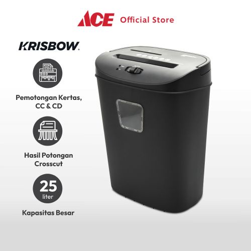 Jual Ace Krisbow Mesin Penghancur Kertas S290 - Hitam Paper Shredder ...