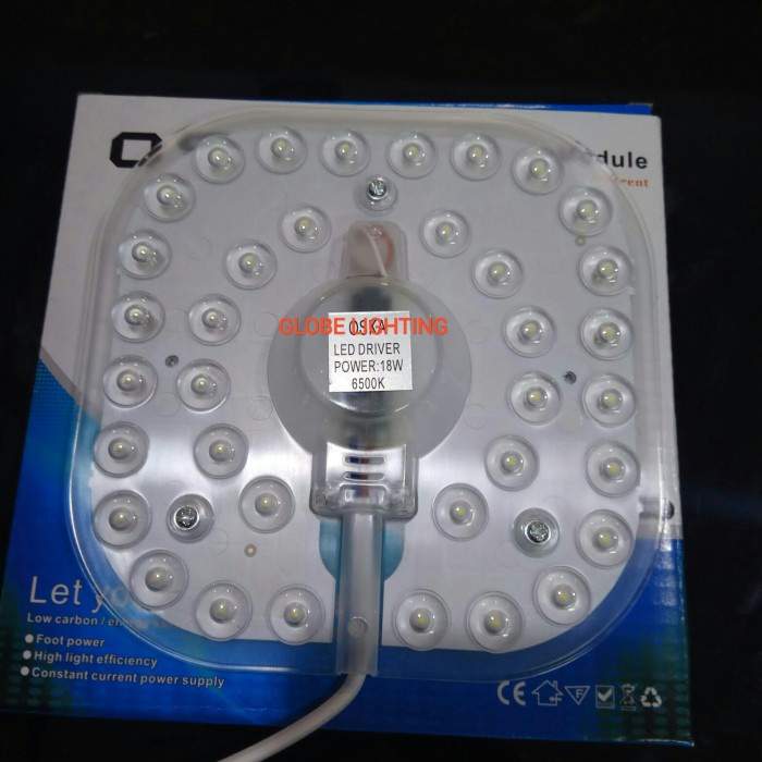 Jual LAMPU LED LENS MODULE 18W SINAR PUTIH | Shopee Indonesia