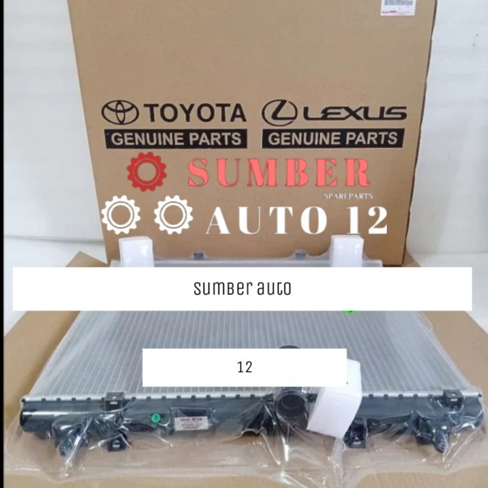 Jual Radiator assy toyota Avanza 1.5 1500cc matic asli original ...