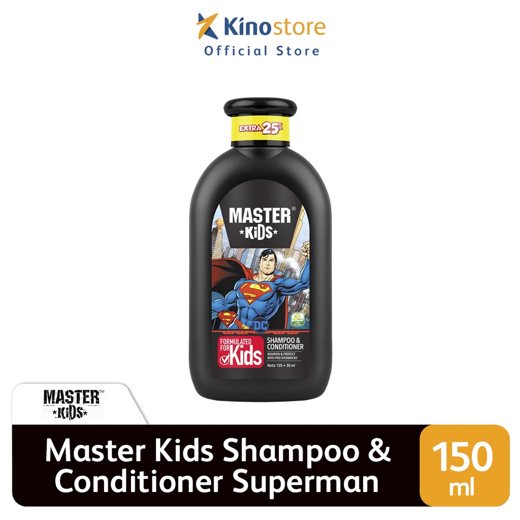 Jual Master Kids Shampoo & Cond Superman 150 ml | Shopee Indonesia