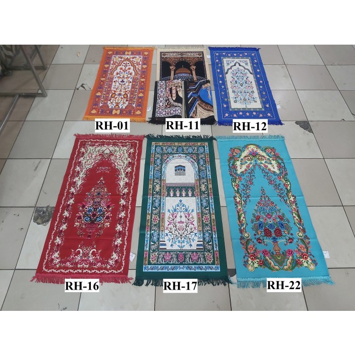 Jual RAMADHAN Sajadah Midi Suede Kanebo Ukuran Standar LEBARAN IDUL ...
