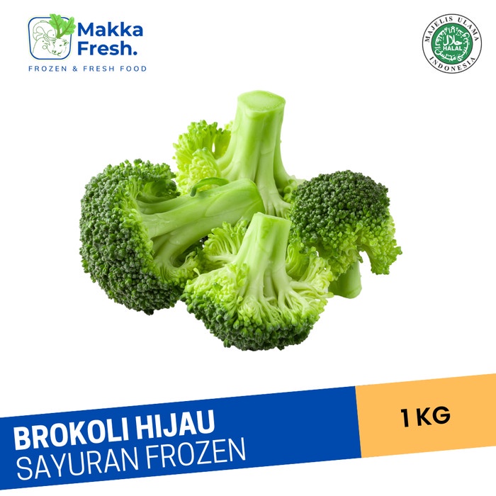 Jual brokoli hijau frozen 1 kg | Shopee Indonesia