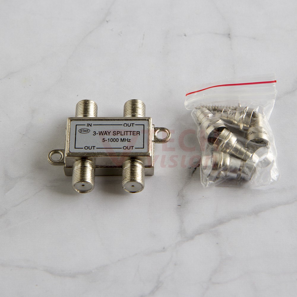 Jual Splitter Antenna Antena 3way 3 way 3w w | Shopee Indonesia