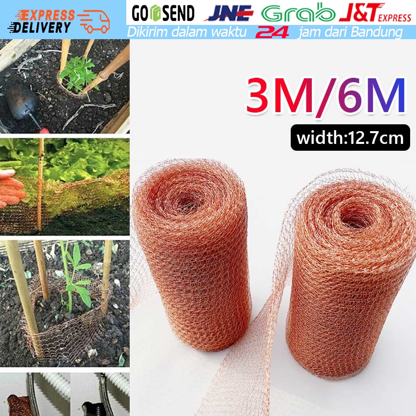Jual 3M/6M Copper Wire Mesh Melindungi tanaman Lahan pertanian / Jaring ...