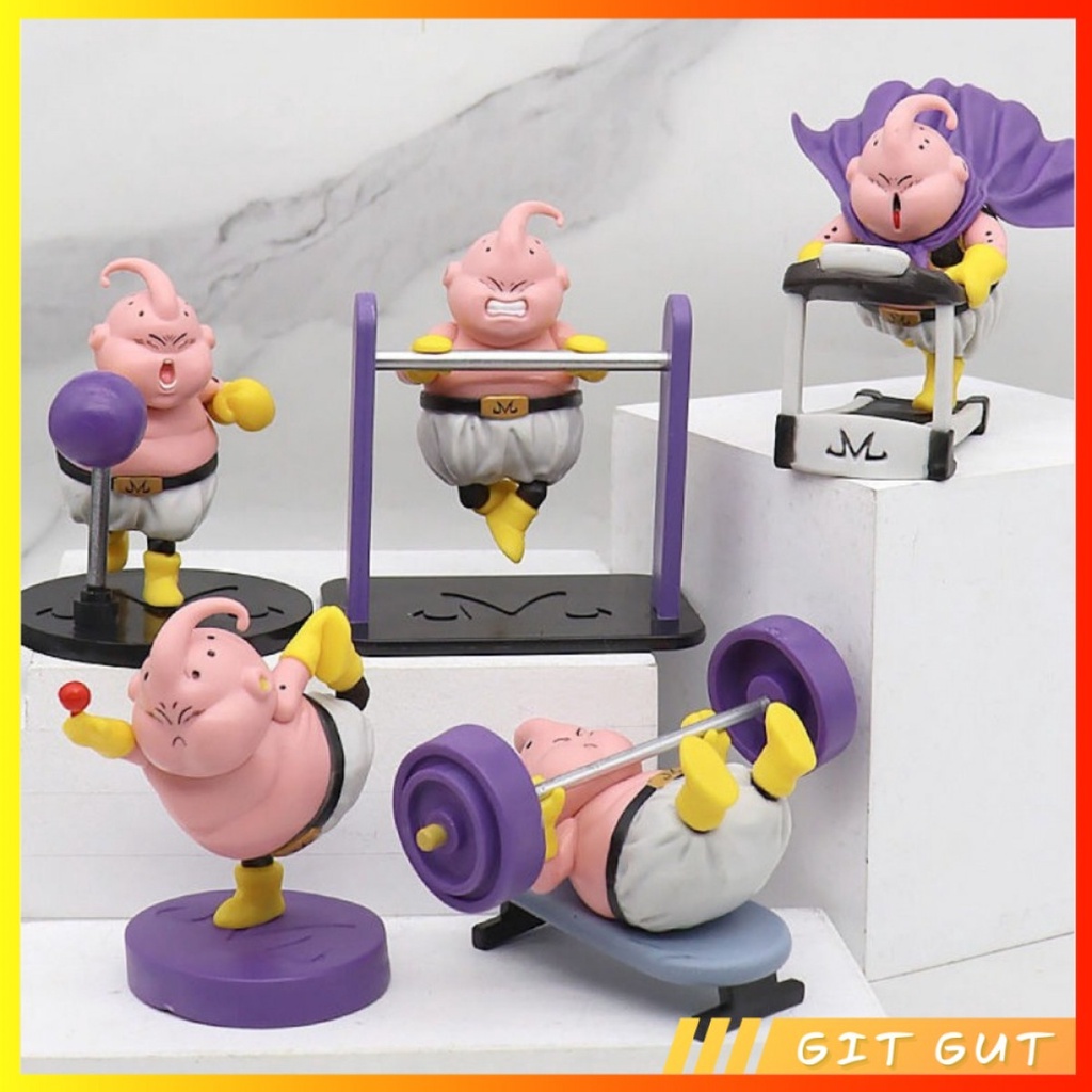 Jual Action Figure Pajangan Dragon Ball Majin Buu Bhu Sport Gym Workout ...
