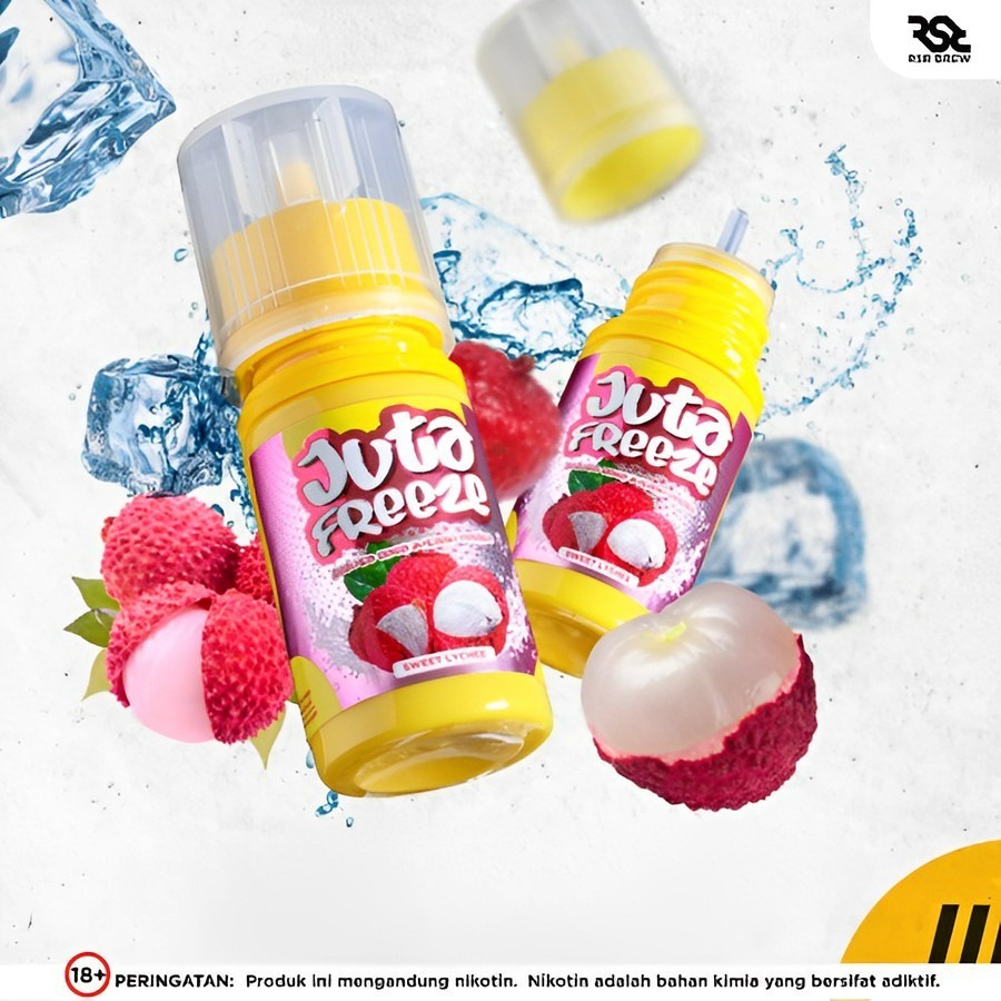 Jual LIQUID JUTA FREEZE LYCHEE & JUTA FREEZE APPLE 30ML LIQUID JUTA ORI ...