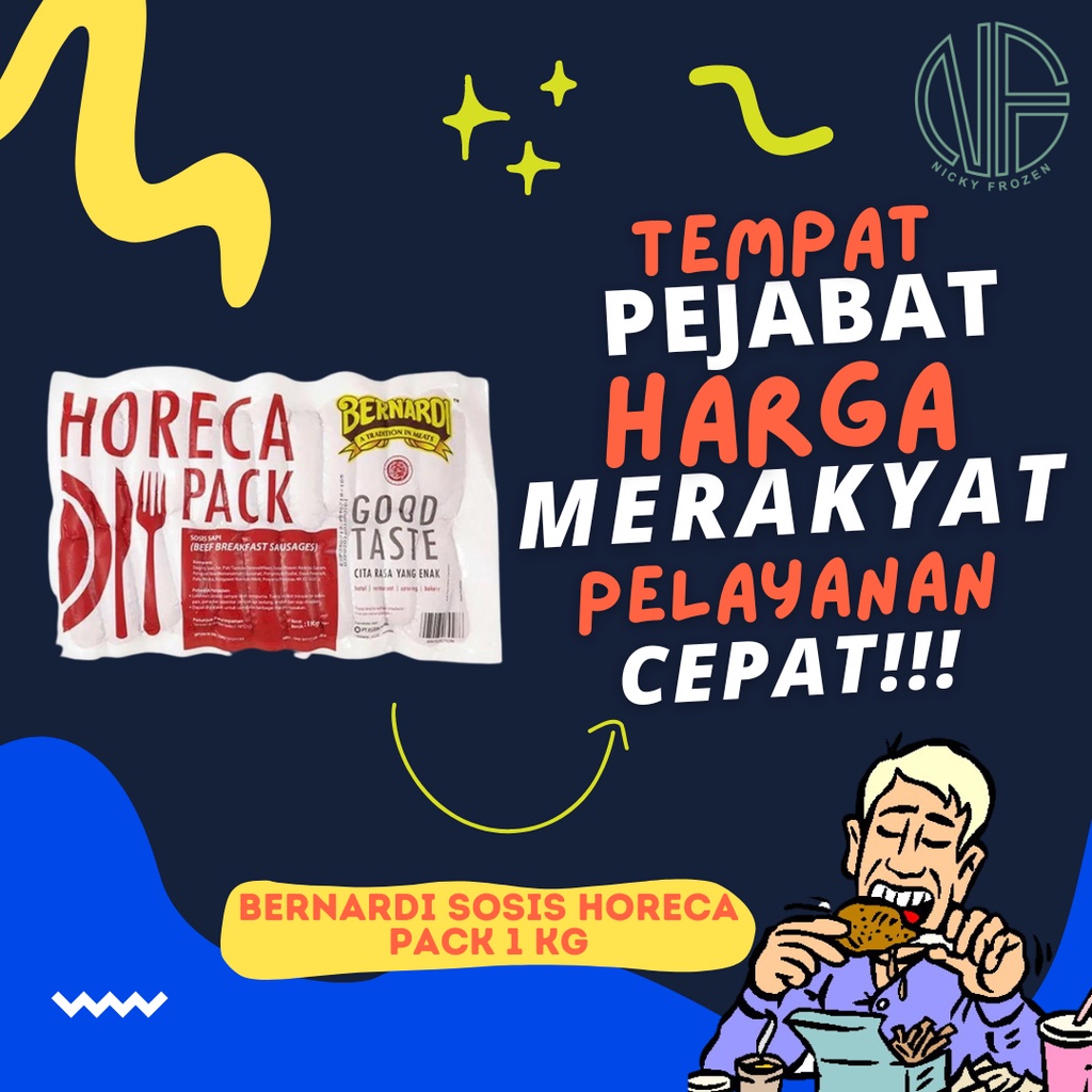 Jual BERNARDI SOSIS HORECA PACK | Shopee Indonesia