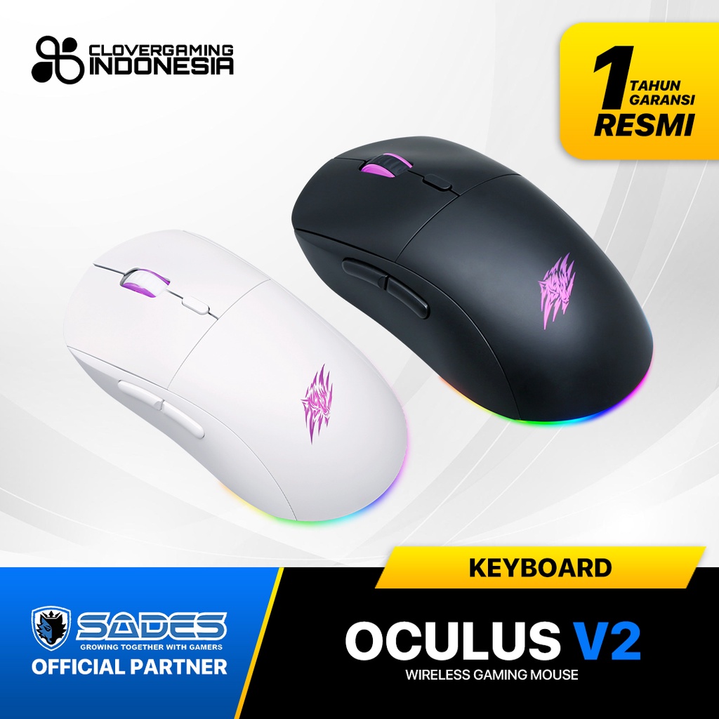 Jual Sades Oculus S30 V2 RGB - Wireless Gaming Mouse | Shopee Indonesia