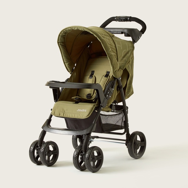 Jual Babyshop Juniors Jazz Army Green Stroller With 4 Reclining ...