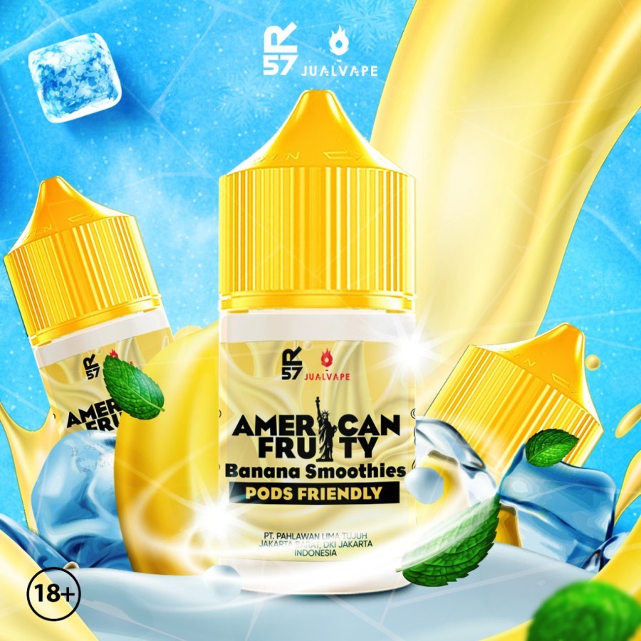 Jual LIQUID AMERICAN FRUITY BANANA ORIGINAL 30ML PODS FRIENDLY | Shopee ...