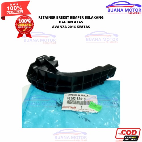 Jual Breket Bemper Belakang Bagian Atas Avanza/Xenia 2012-2021 Original ...