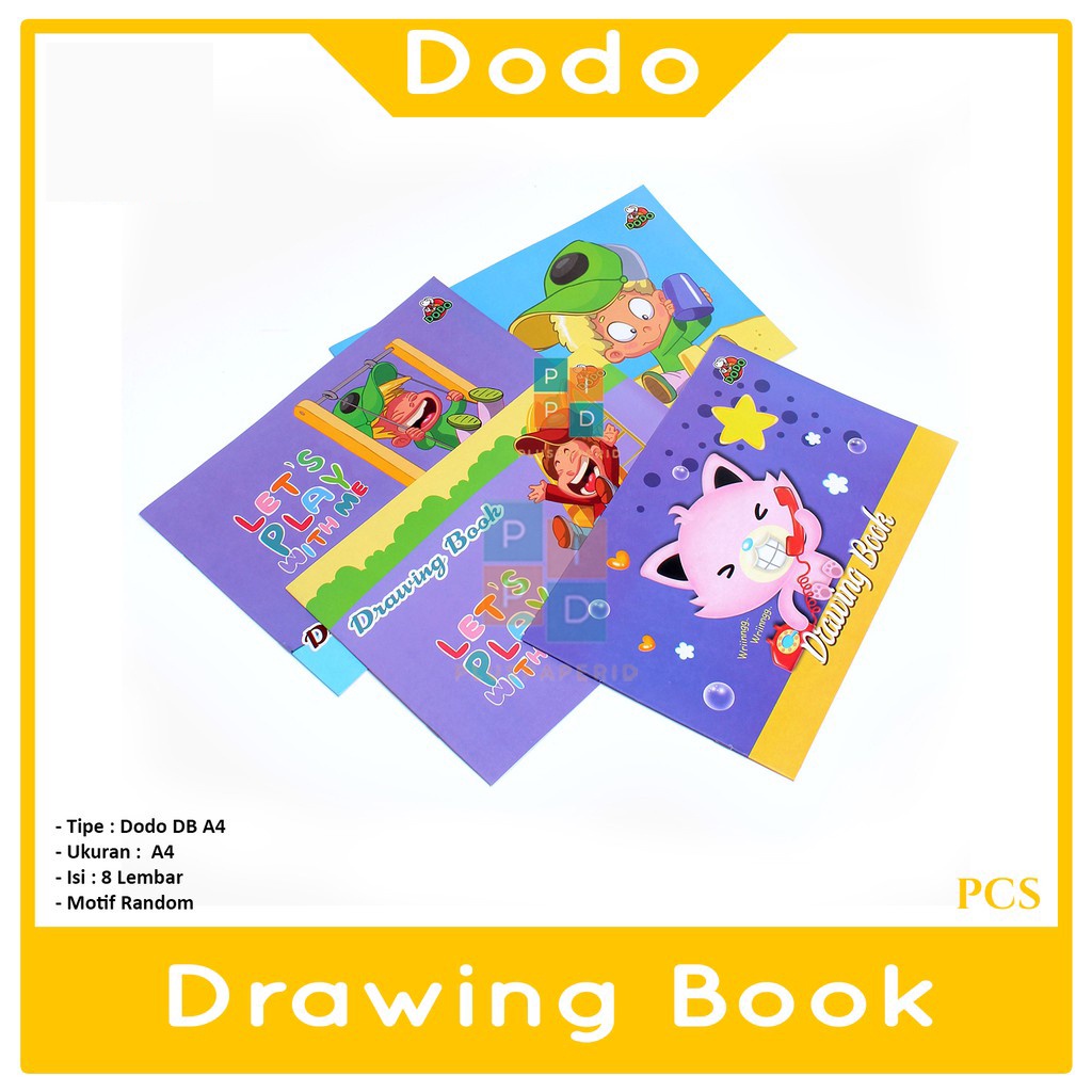 Jual DODO - Buku Gambar A4 Drawing Book - Pcs | Shopee Indonesia