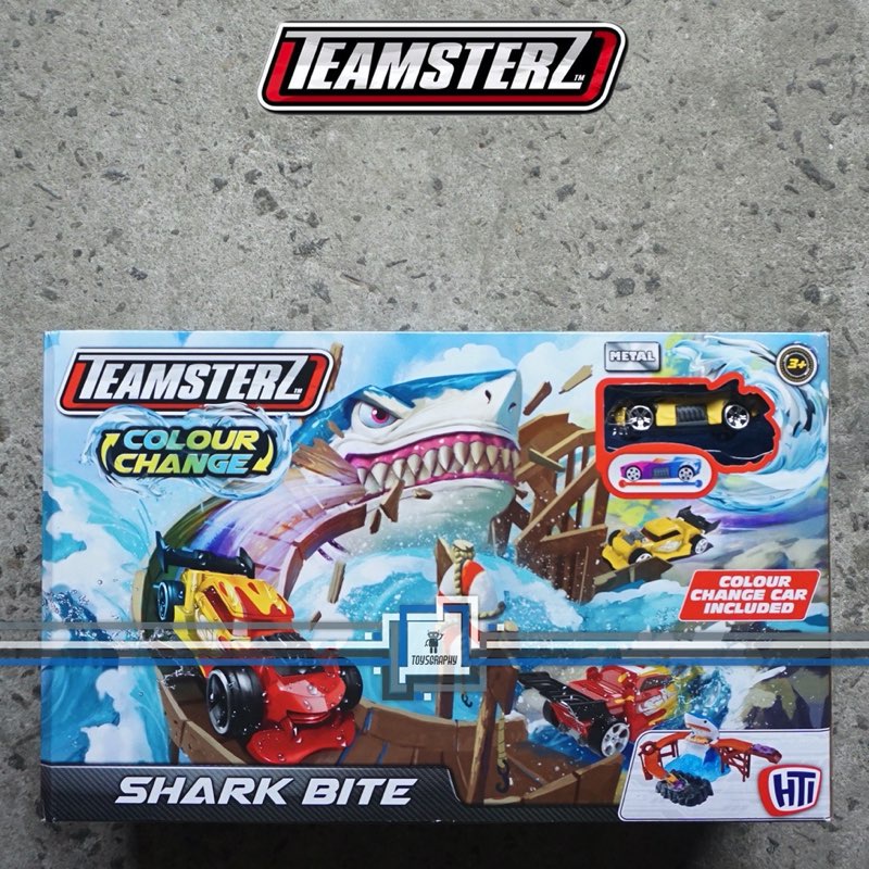 Jual Teamsterz Colour Change Shark Bite Diecast Hot Wheels Color ...