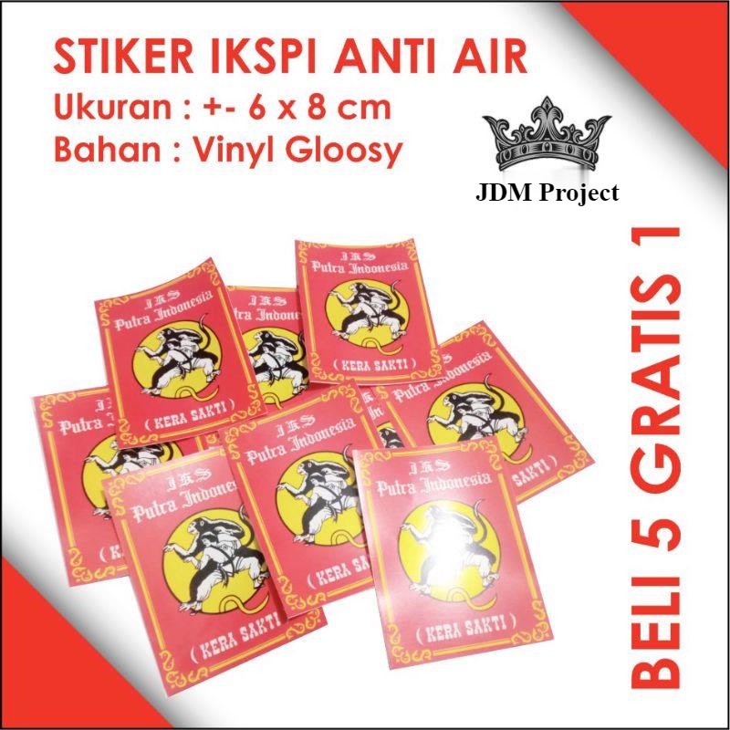 Jual STIKER IKSPI KERA SAKTI ANTI AIR BELI 5 GRATIS 1 | Shopee Indonesia