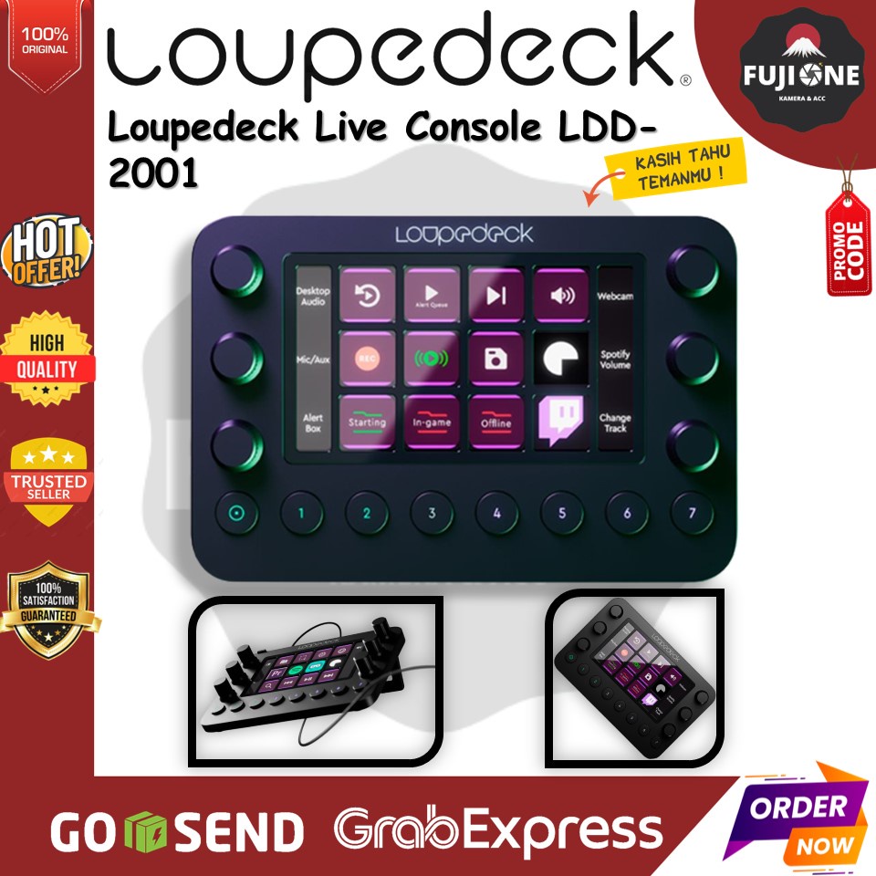 Jual Loupedeck Live LDD-2001 Precision Video Editing Console for Live ...