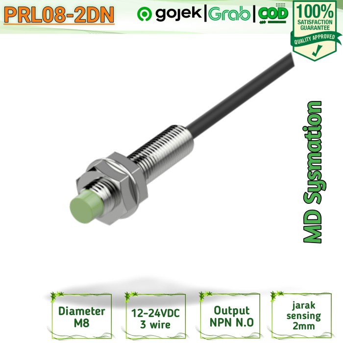 Jual Autonics PRL08-2DN Proximity Sensor ( NPN N.O ) | Shopee Indonesia