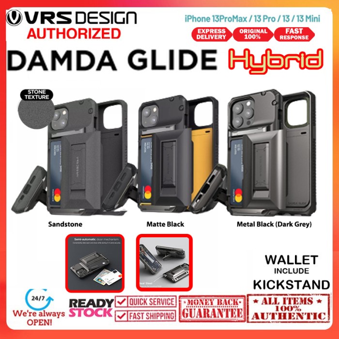 Jual Original Case iPhone 13 PRO MAX 13 Pro VRS DESIGN DAMDA GLIDE ...