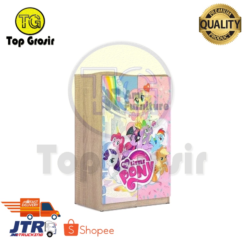 Jual READY Lemari Anak/Baby Locker Karakter seri BLK LITTLE PONY Merk ...
