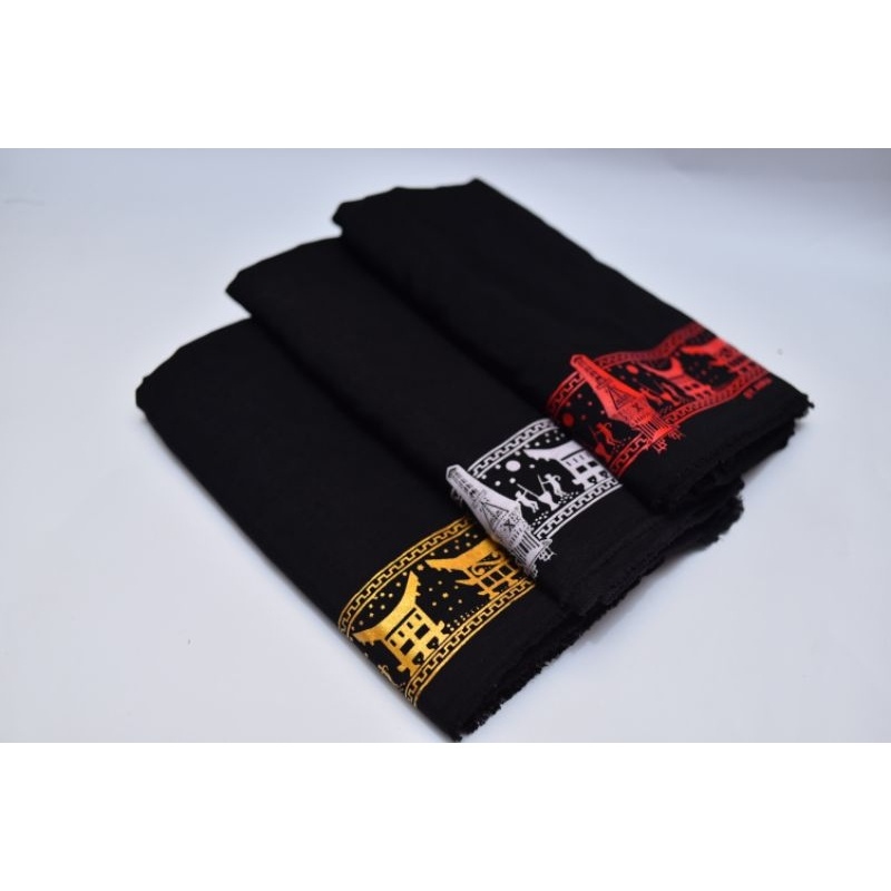Jual Sarung Toraja Hitam Polos Motif 9 | Shopee Indonesia