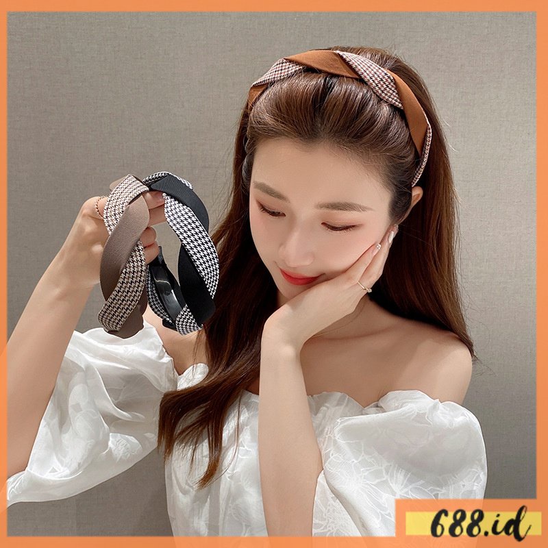 Jual [688.id] Bando Korea Wanita Twist Headband Bondu Kepang Bandu ...