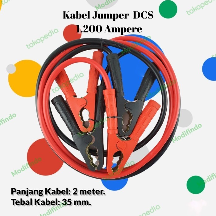 Jual KABEL JUMPER ACCU AKI MOBIL 1200 AMPERE UNIVERSAL (GROSIR) | Shopee Indonesia