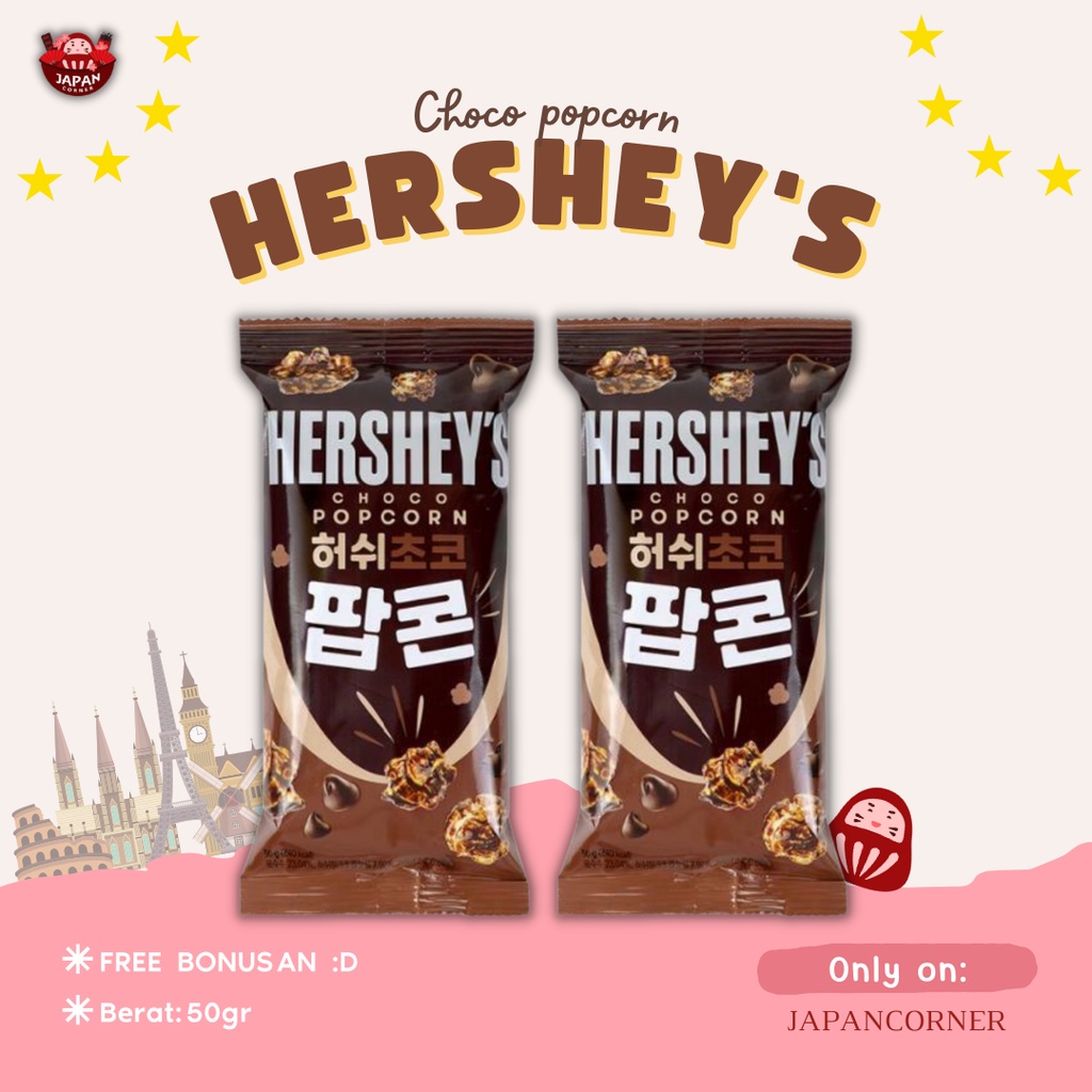 Jual Hershey choco popcorn of Korea | Shopee Indonesia