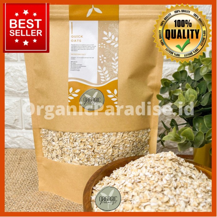 Jual Quick Rolled Oats / Instant Oats 1 Kg | Shopee Indonesia