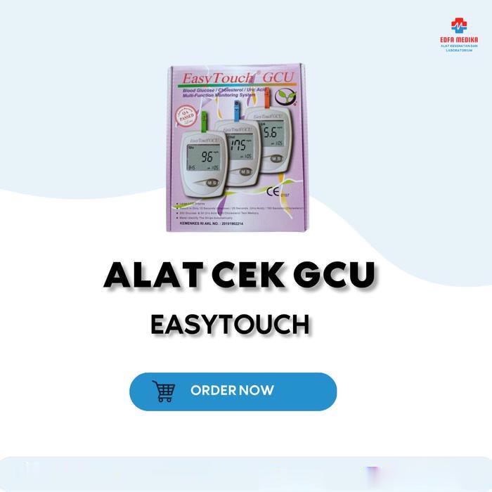 Jual Alat Test Easy Touch GCU 3 in 1 (Alat cek gula darah, kolesterol ...