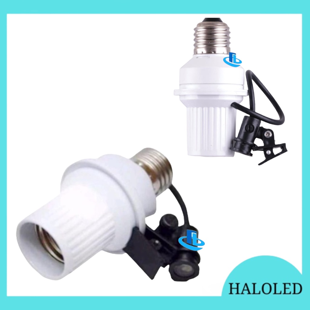 Jual Fitting Lampu Otomatis Sensor Cahaya Siang Dan Malam | Shopee ...