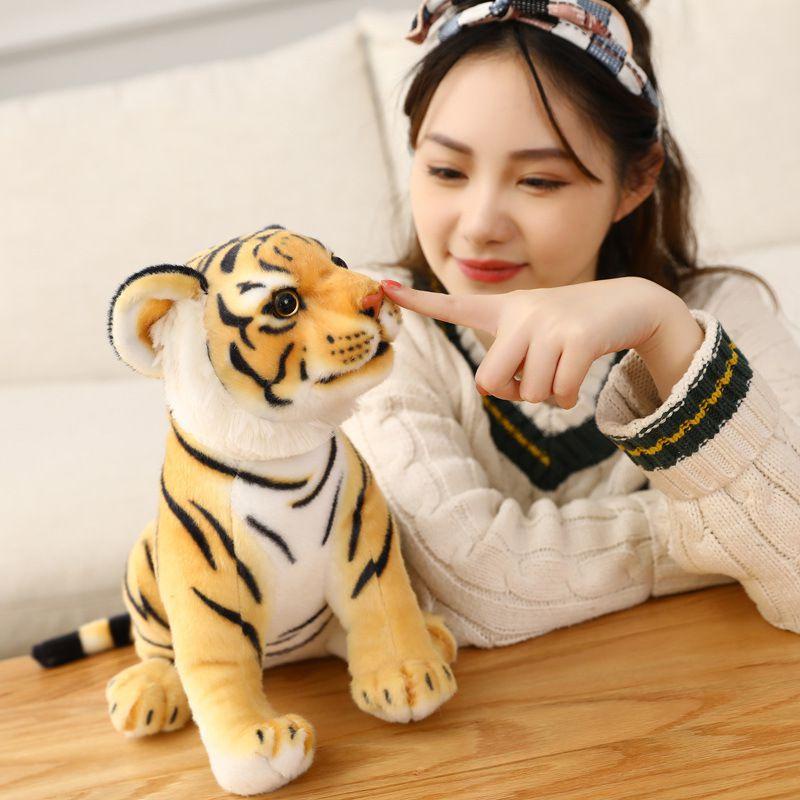 Jual Boneka Macan Tiger Boneka Karakter Macan Lucu Panjang 40cm ...
