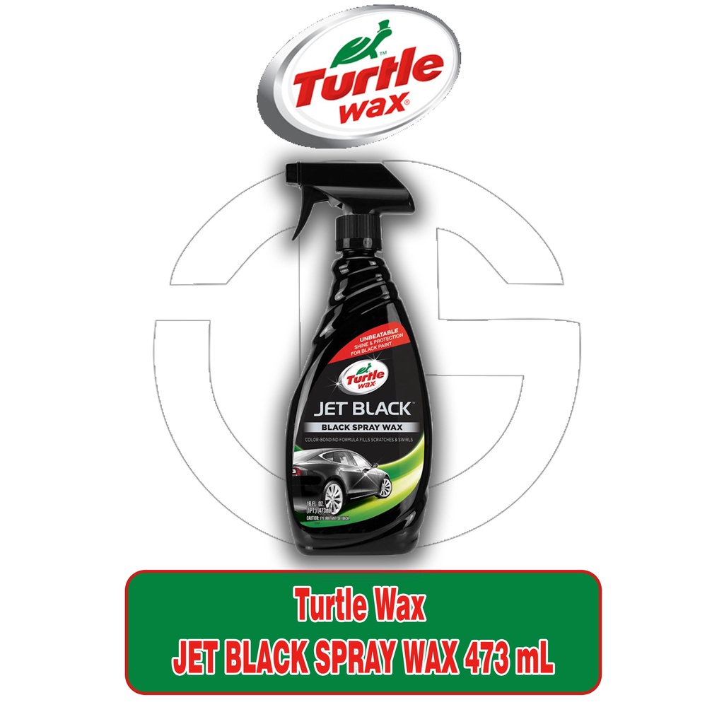 Jual Turtle Wax JET BLACK SPRAY WAX 473 mL 71517 IN | Shopee Indonesia