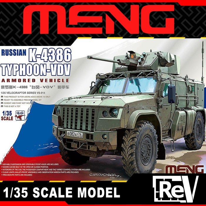 Jual MENG RUSSIAN K-4386 TYPHOON VDV | Shopee Indonesia
