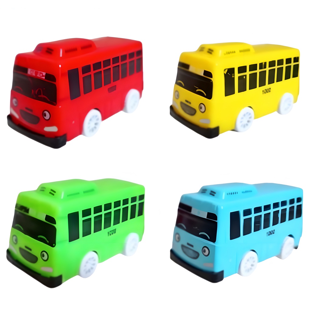 Jual Mainan Anak Laki-laki Mobil Mobilan Bus Toya Isi 4Pcs Pullback Set Kecil Murah Maenan Anak ...