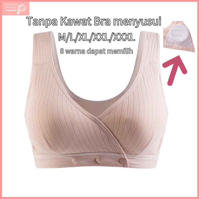 Jual ANGEL MOMMY IBU Kancing Depan BH Menyusui Tanpa Kawat Maternity ...