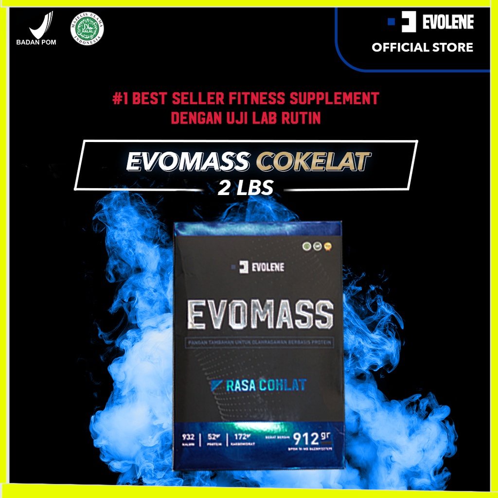 Jual Evolene Evomass 2lb - Suplemen Fitness - Suplemen Workout - Mass Gainer JAKARTA KARTIKA2411 ...