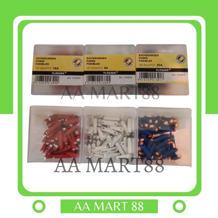 Jual Sikring Sekring Batu BMW Mercy merk flosser | Shopee Indonesia