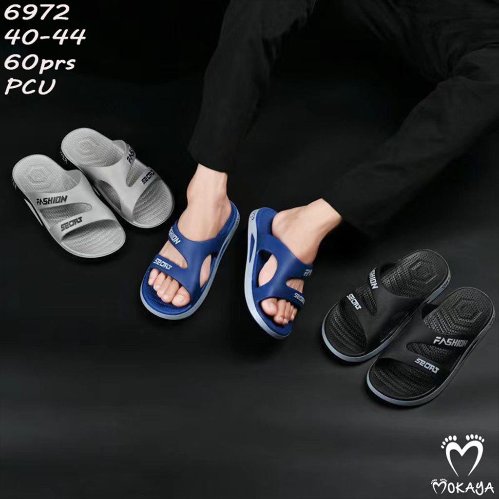 Jual Sandal Slop Pria Motif Zigzag Sport Super Keren Trendy Kece Import ...