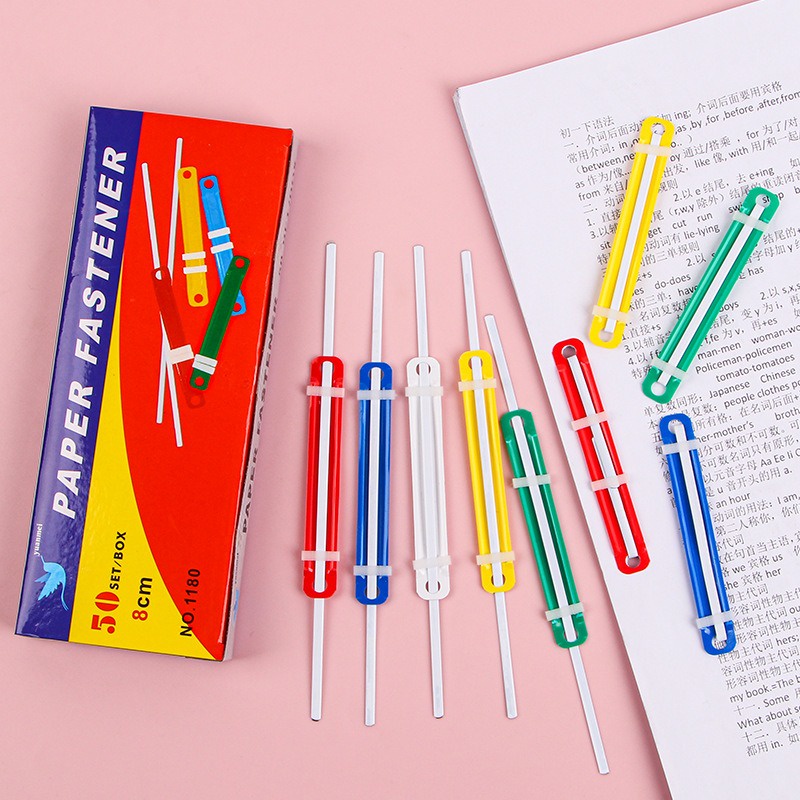 Jual 50pcs Paper Fastener Penjepit Pengikat Kertas GM-ST0229 | Shopee ...