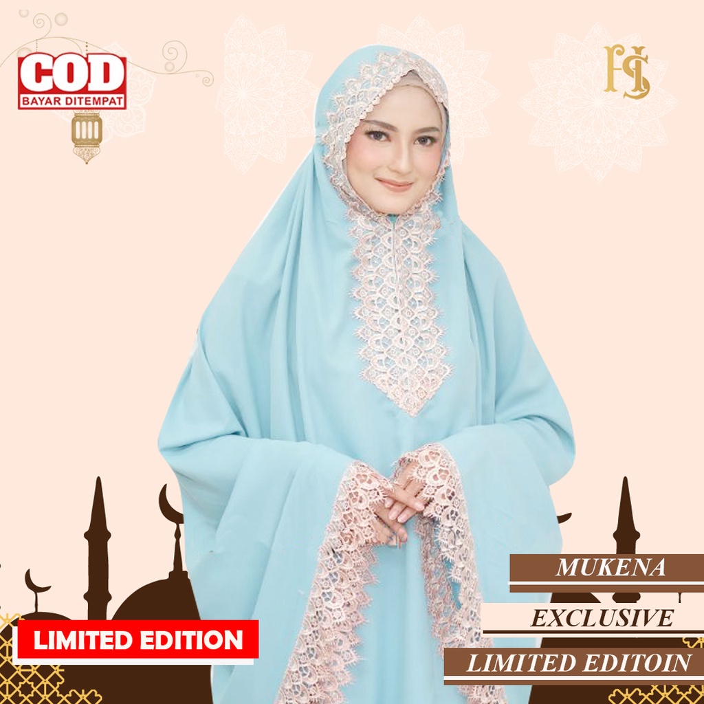 Jual Mukena Dewasa Resleting Leher 2 in 1 Bahan Adem Dan Lembut Rayon Polos Terbaru Jumbo Katun ...